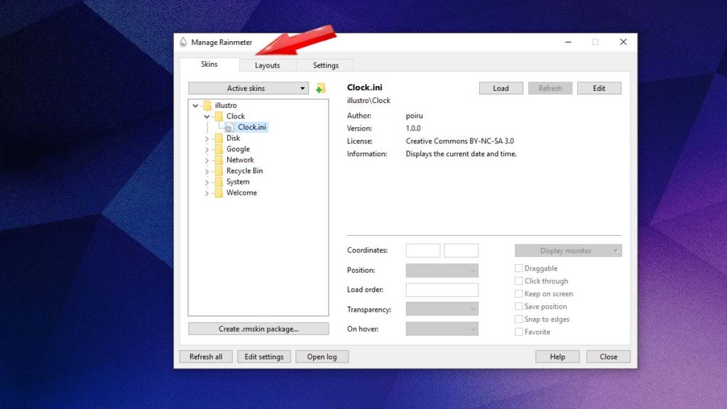 How To Use Rainmeter - Rainmeter Skin / Theme Rainmeter Tutorial